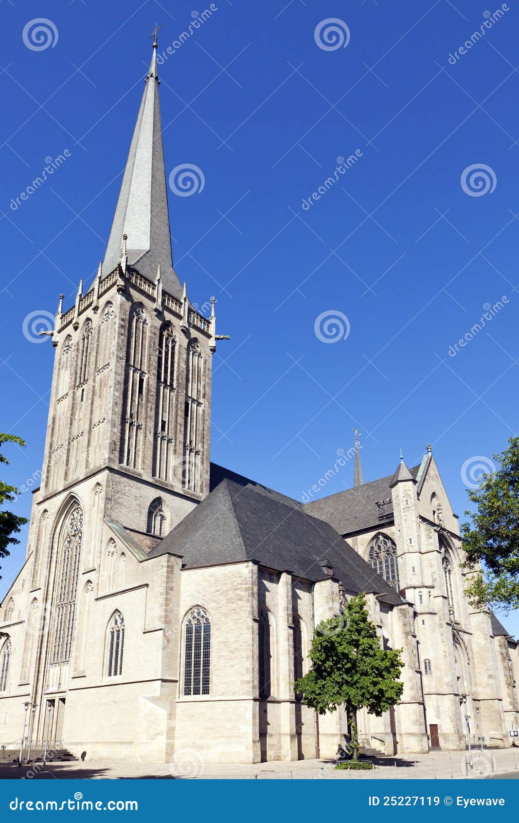Willibrordi-Dom Cathedral at Wesel, Germany Stock Image - Image of ...