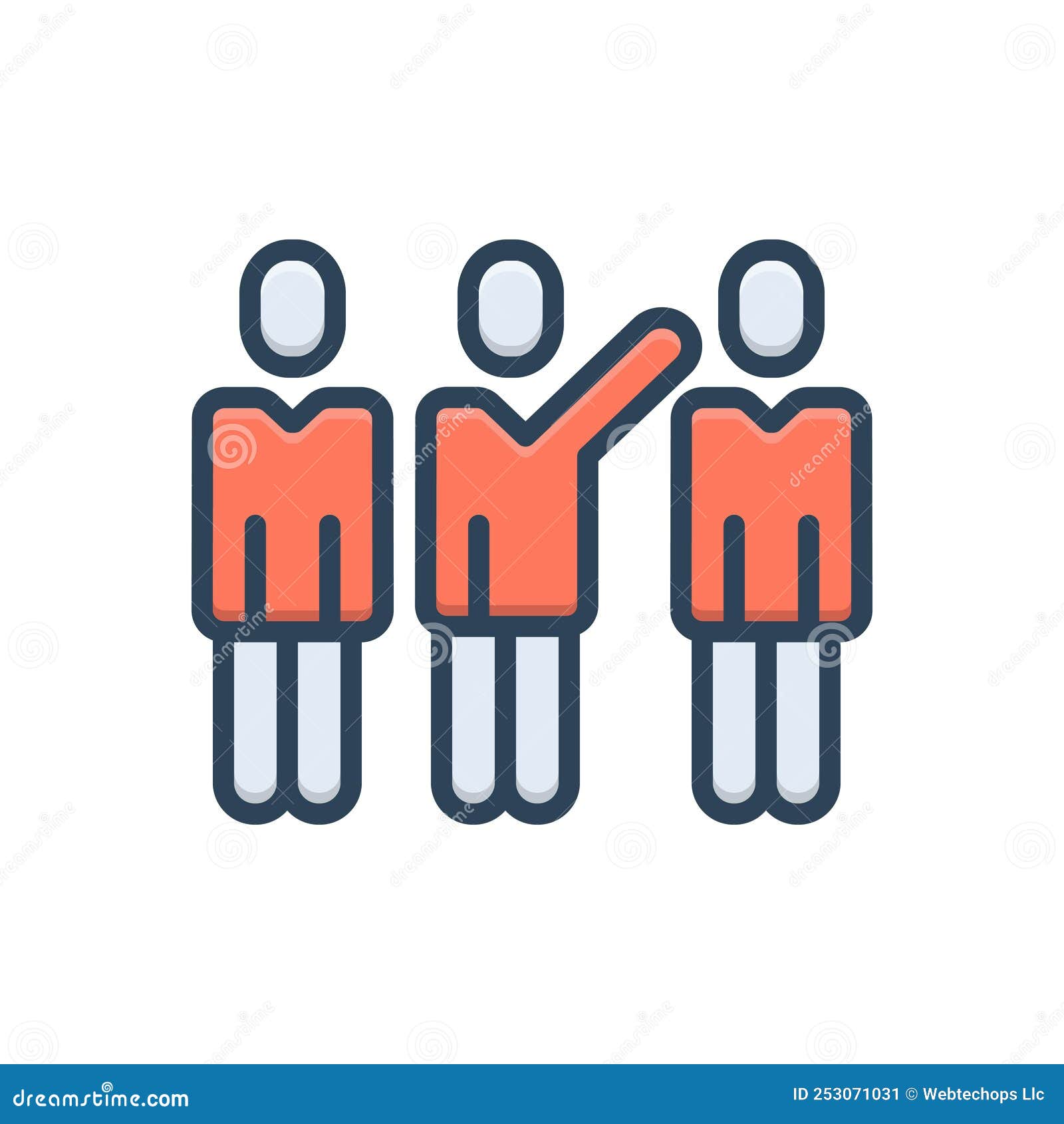 Color Illustration Icon for Willing, Ready and Prepared Stock Vector ...