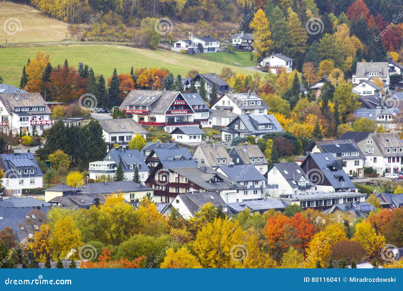 Willingen in Sauerland, Germany Editorial Photo - Image of cute, road ...