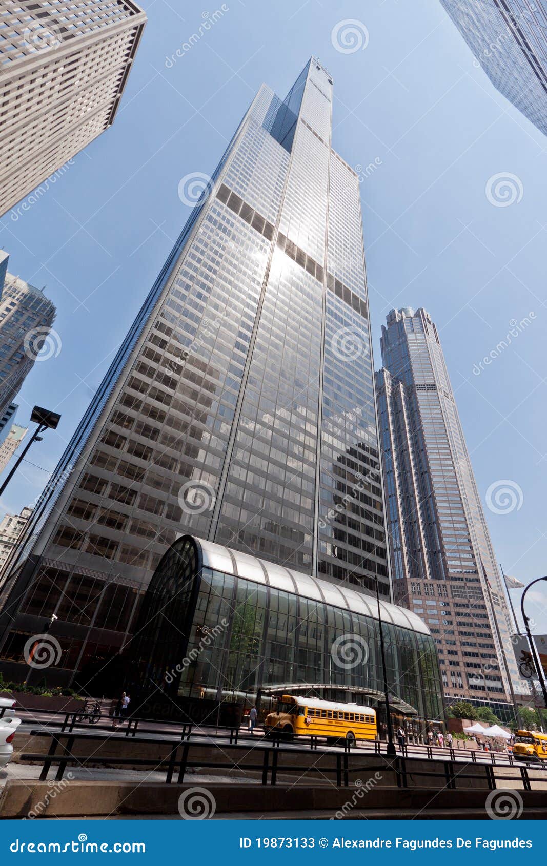 Willis Tower Chicago editorial stock photo. Image of states - 19873133