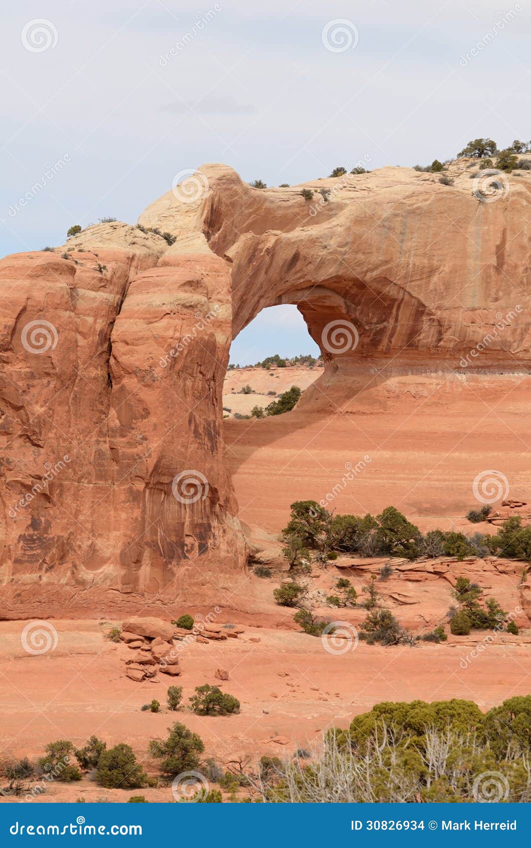 Wilson Arch stock photo. Image of orange, utah, scenic - 30826934