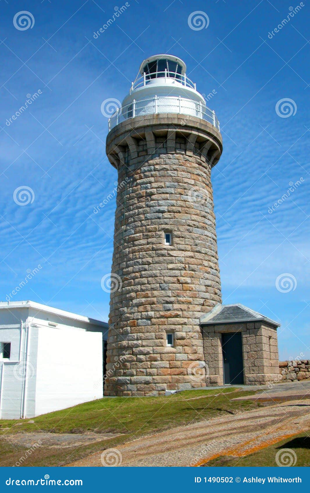 Wilson S Promontory Lighthouse Stock Photo - Image of beacon, holiday ...