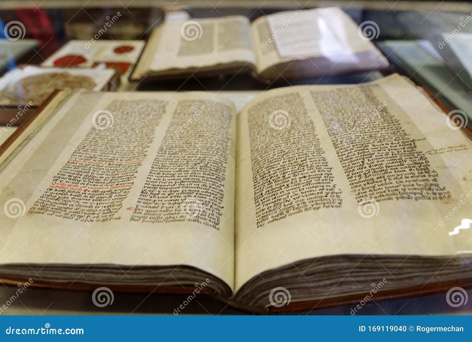 Wimborne Minster England. the Chained Library. Editorial Image - Image ...