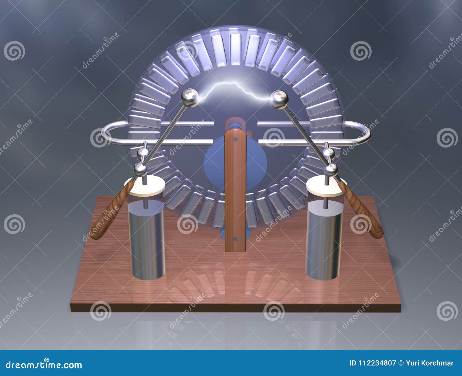 Electrostatic Generator Sketch Engraving Vector | CartoonDealer.com ...