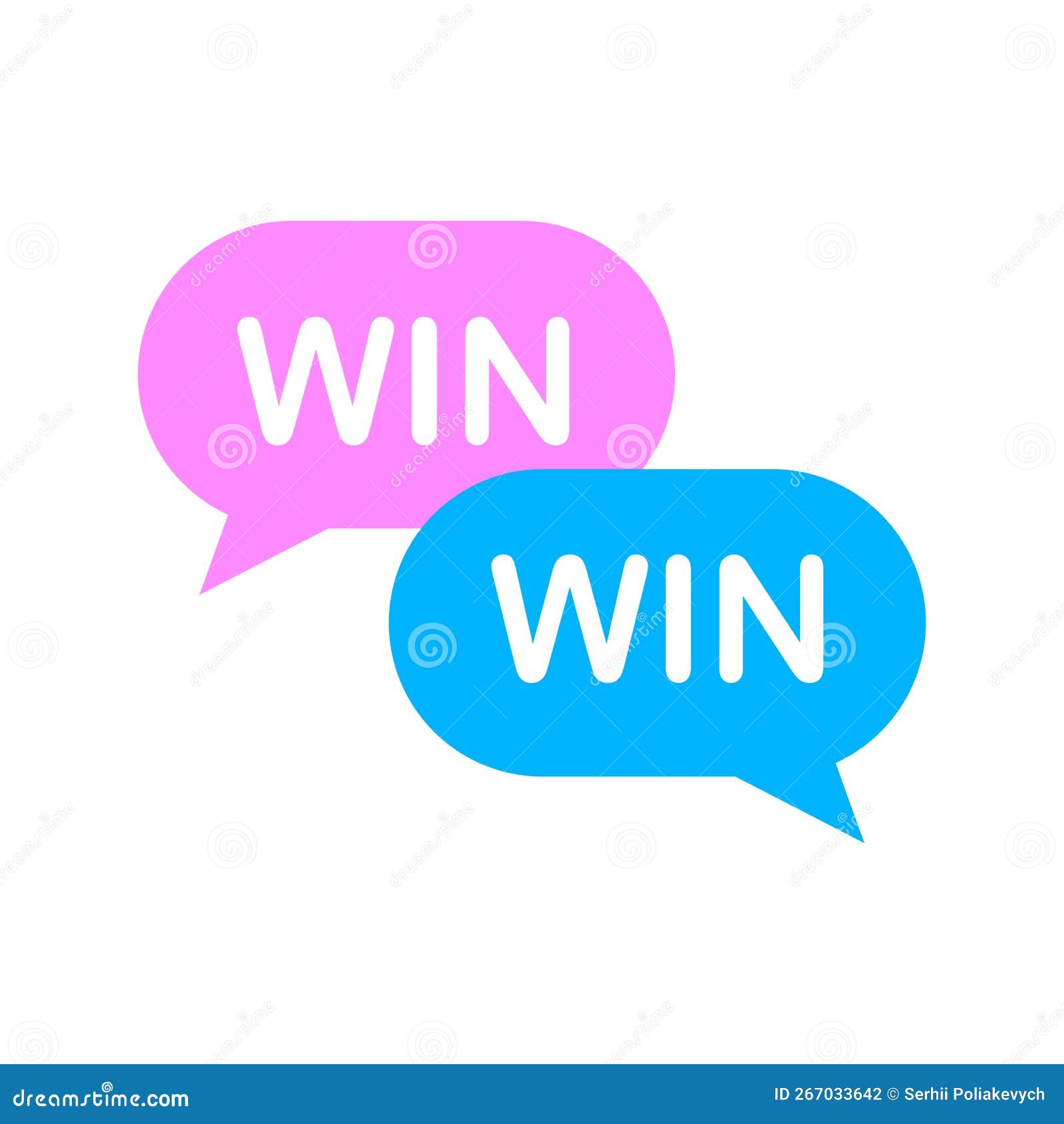 Win Win. Business Success. Vector Illustration Stock Vector ...