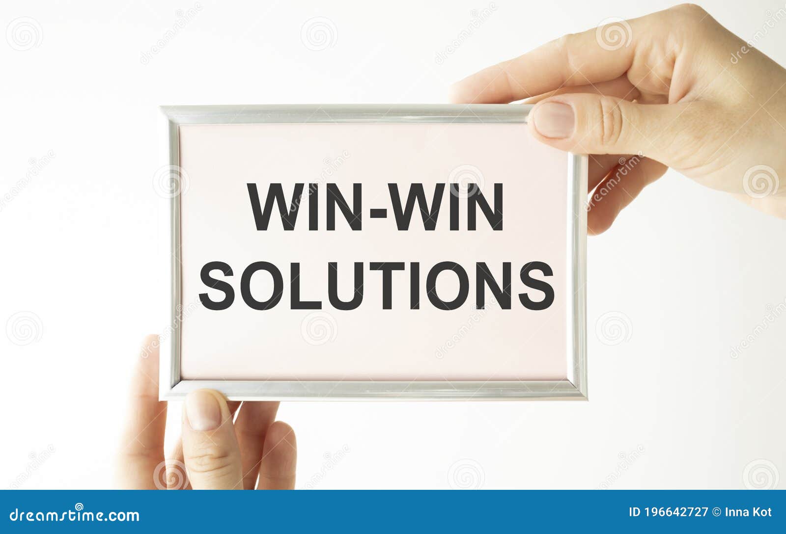 Win-Win - Hand Writing Word To Represent the Meaning of Financial Word ...