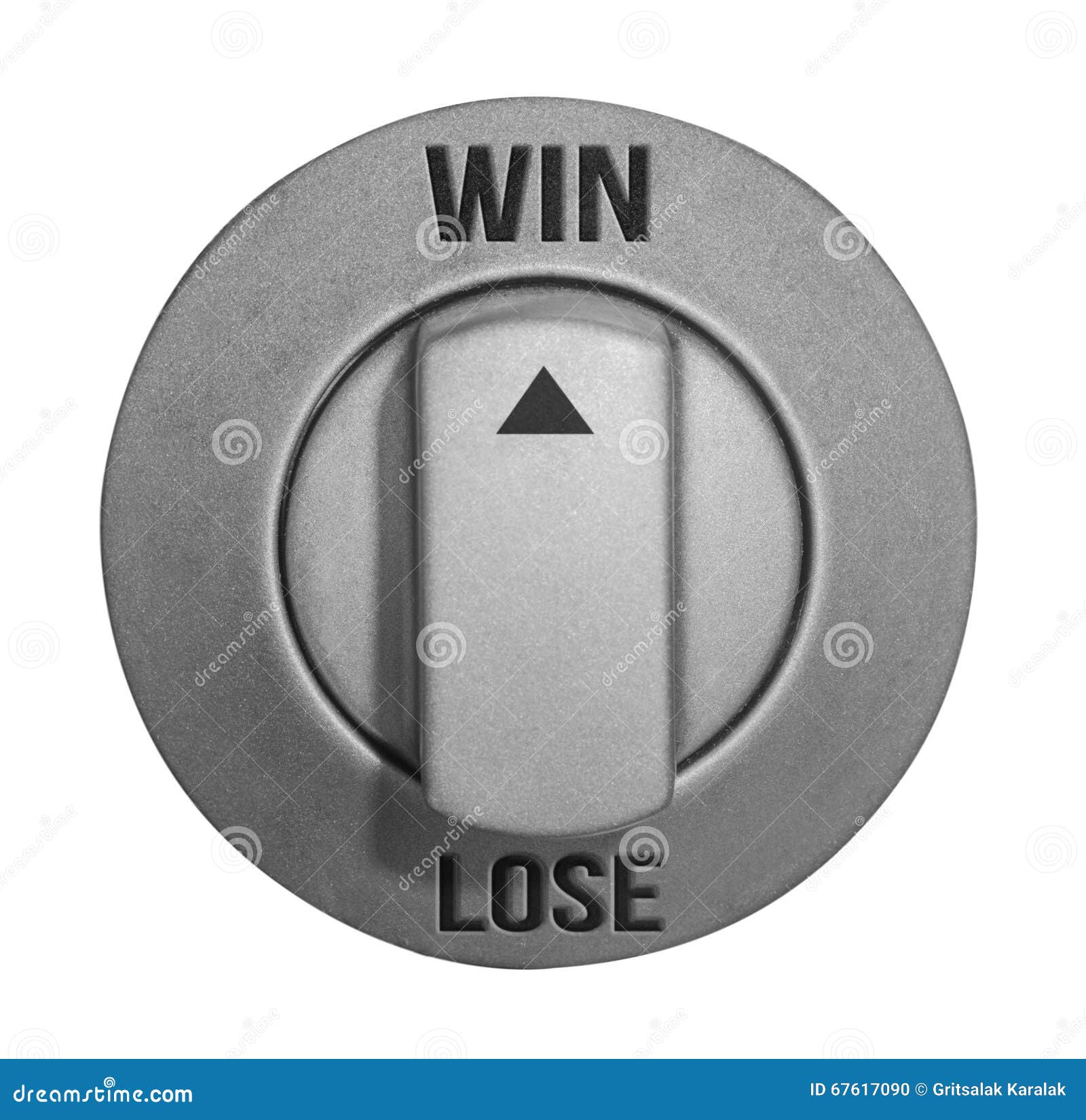 Win or lose button stock photo. Image of jackpot, curency - 67617090