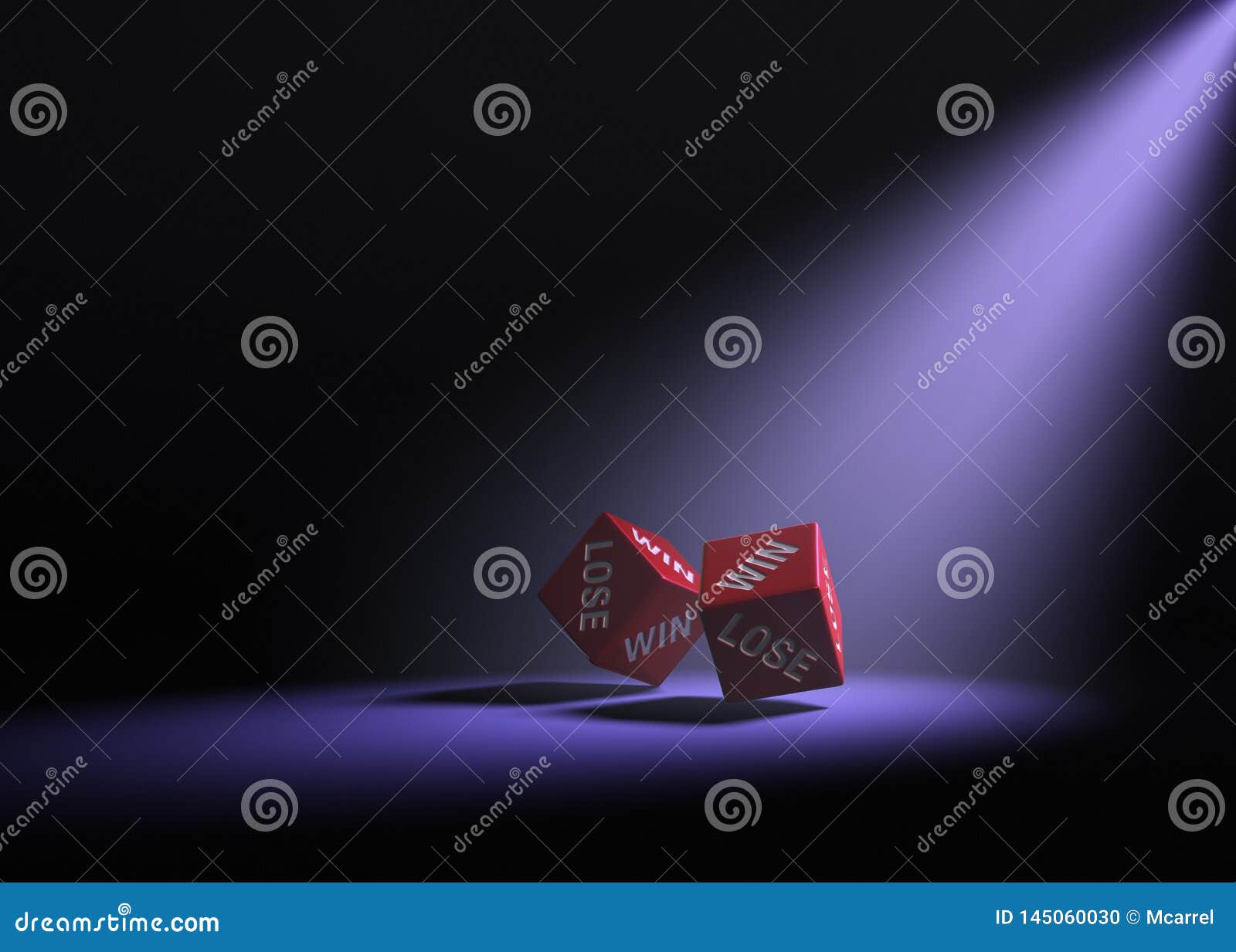 Win or Lose Revealed stock photo. Image of isolated - 145060030
