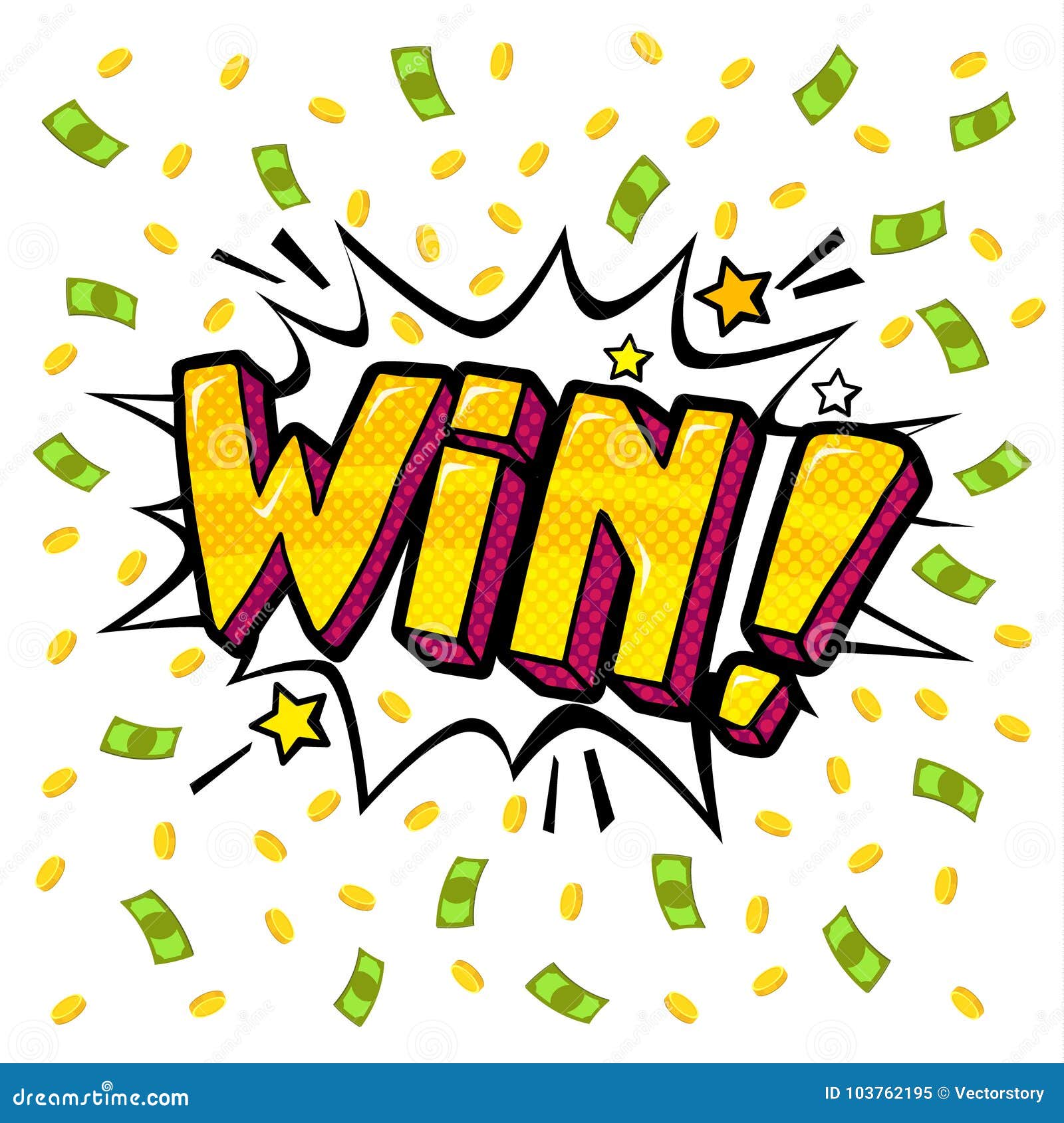 Win Message in Pop Art Style Stock Vector - Illustration of drawing ... Win Message in Pop Art Style Stock Vector - Illustration of drawing ...