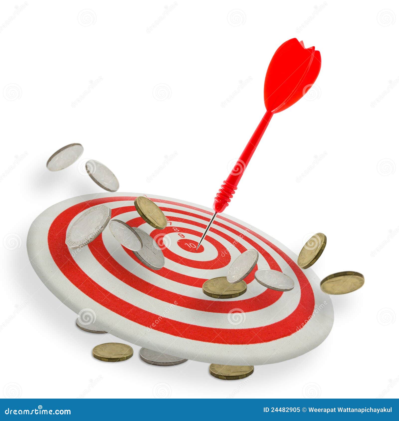 Win the prize stock image. Image of target, prize, concept - 24482905