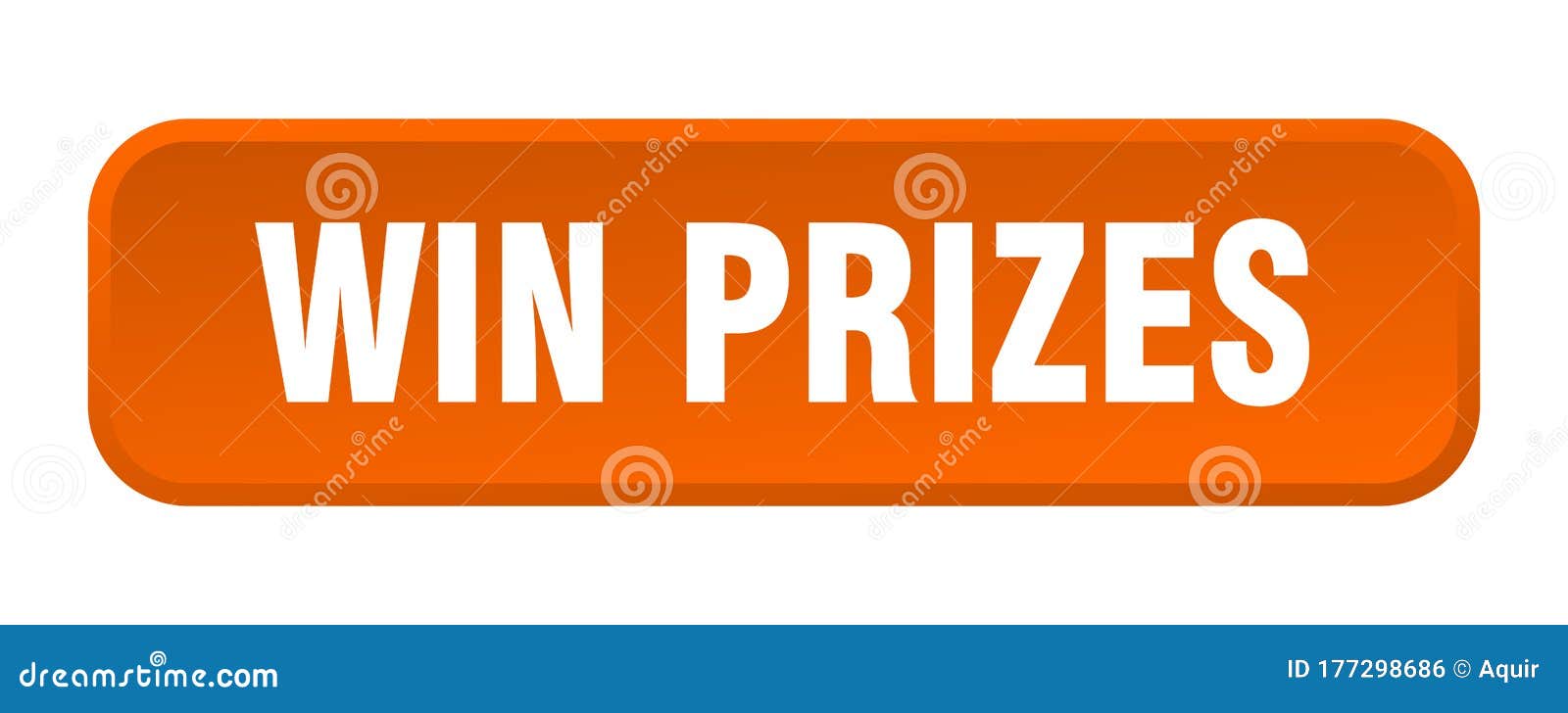 Win Prizes Button. Win Prizes Square 3d Push Button Stock Vector ...