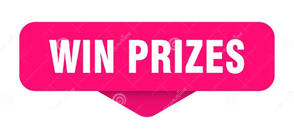 Win Prizes Sticker. Win Prizes Sign on Transparent Background Stock ...