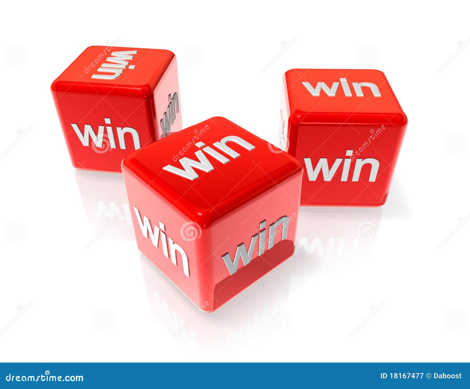 Win red dices stock illustration. Illustration of dices - 18167477