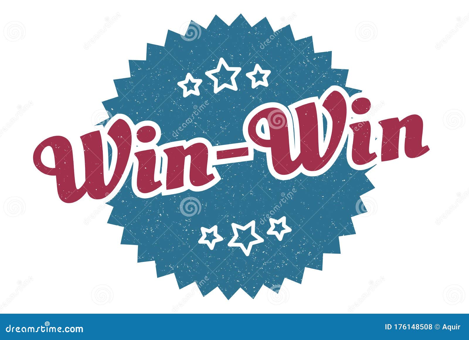 Win-win Sign. Win-win Vintage Retro Label Stock Vector - Illustration ...