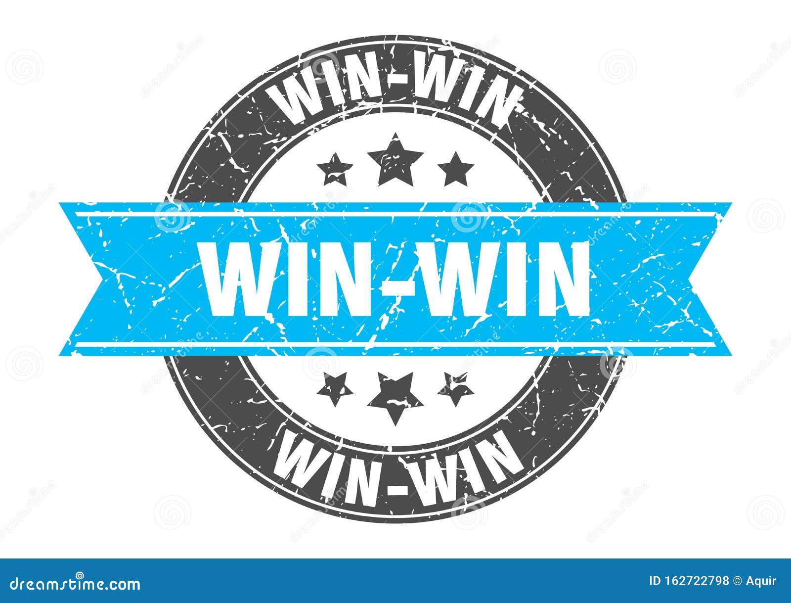 Win-win stamp stock vector. Illustration of sticker - 162722798