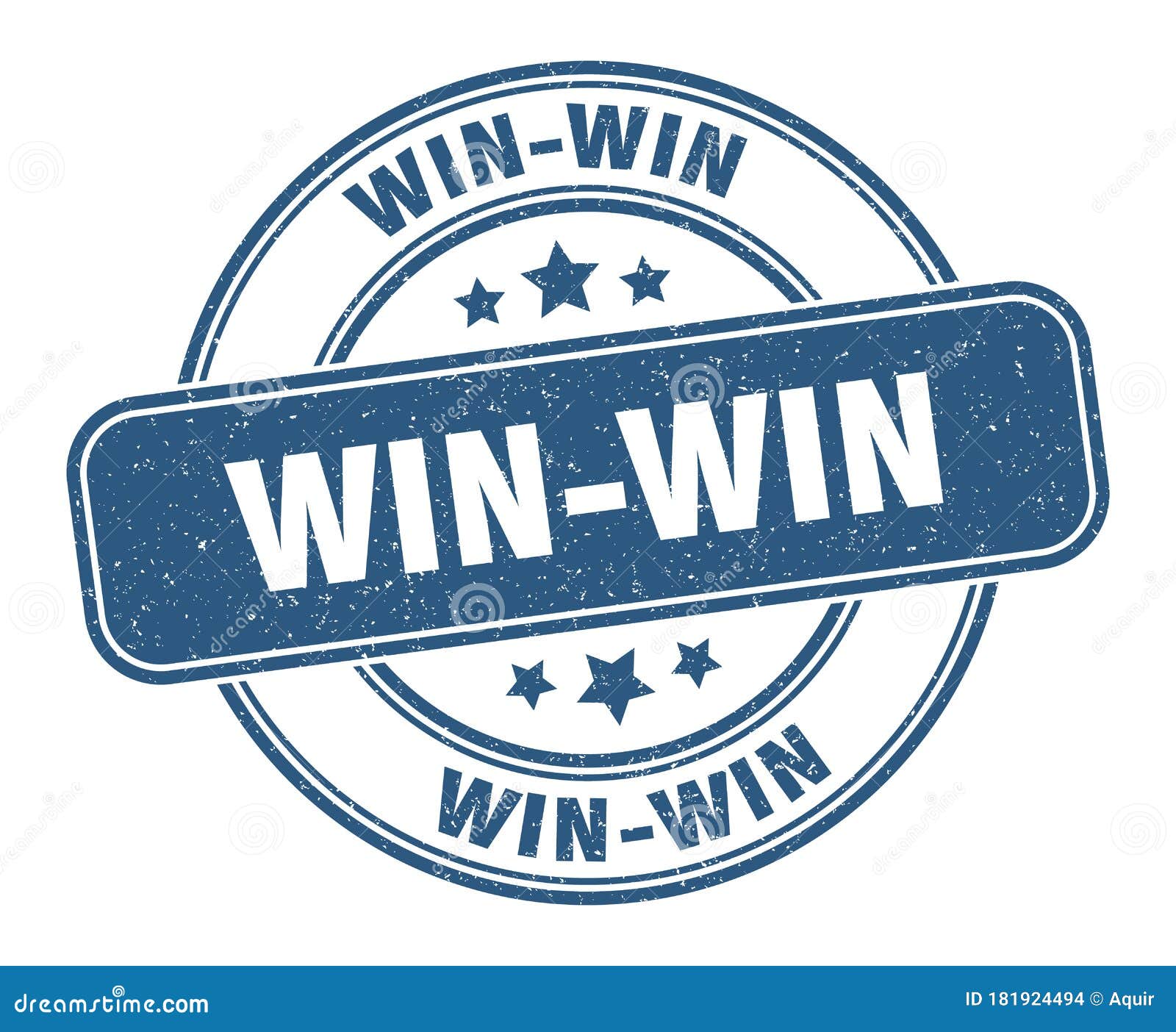 Win-win Stamp. Win-win Round Grunge Sign Stock Vector - Illustration of ...