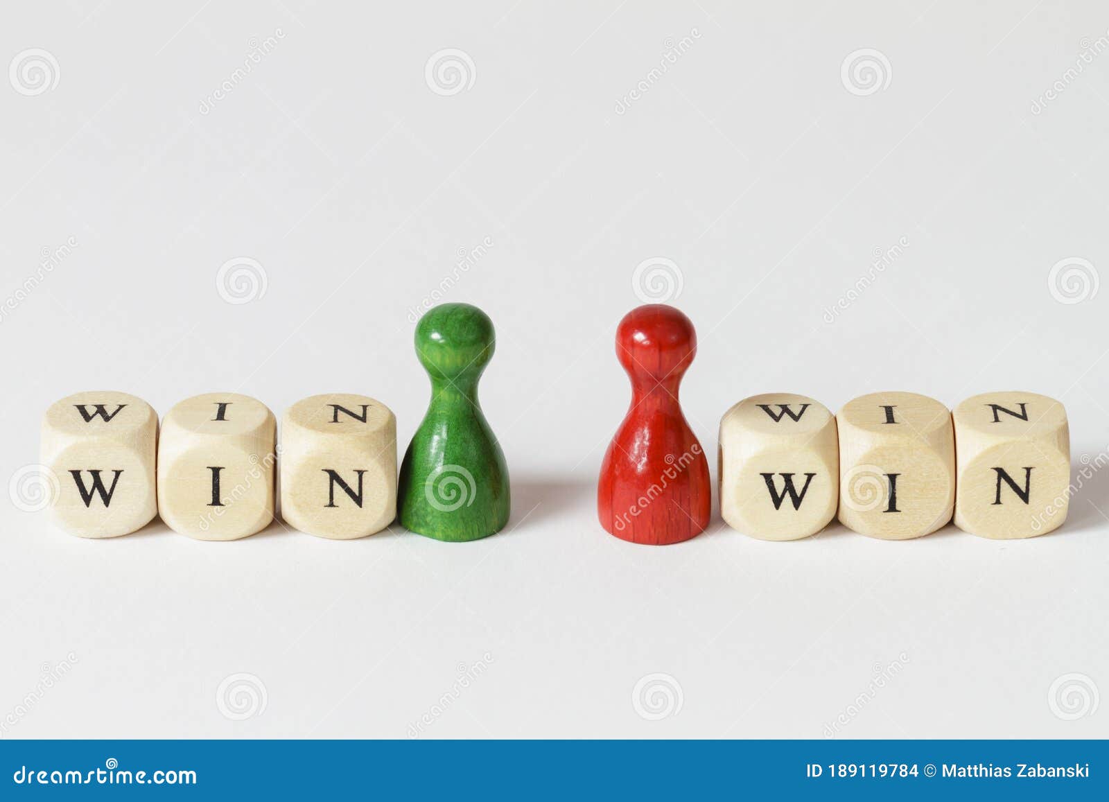 WIN WIN Strategy More Than a Compromise Stock Photo - Image of ...