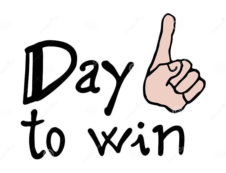 Win symbol stock vector. Illustration of business, design - 65825661