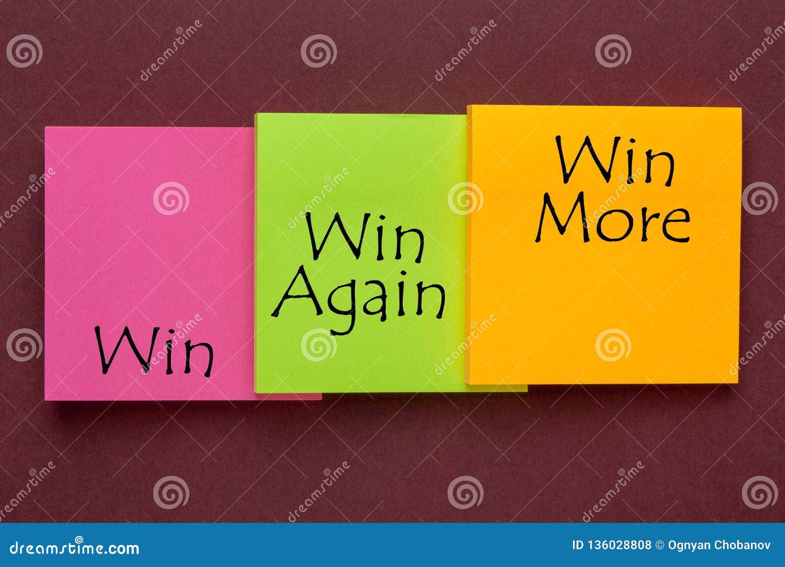 Win, Win Again and Win More Stock Photo - Image of responsible, start ...