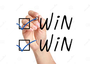 Win Win Check Marks stock image. Image of opportunity - 39739797