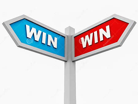 Win win situation stock illustration. Illustration of direction - 28169323