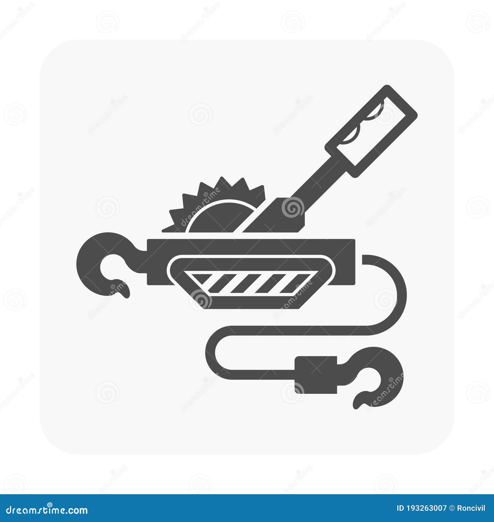 Winch Vector Illustration | CartoonDealer.com #41673110
