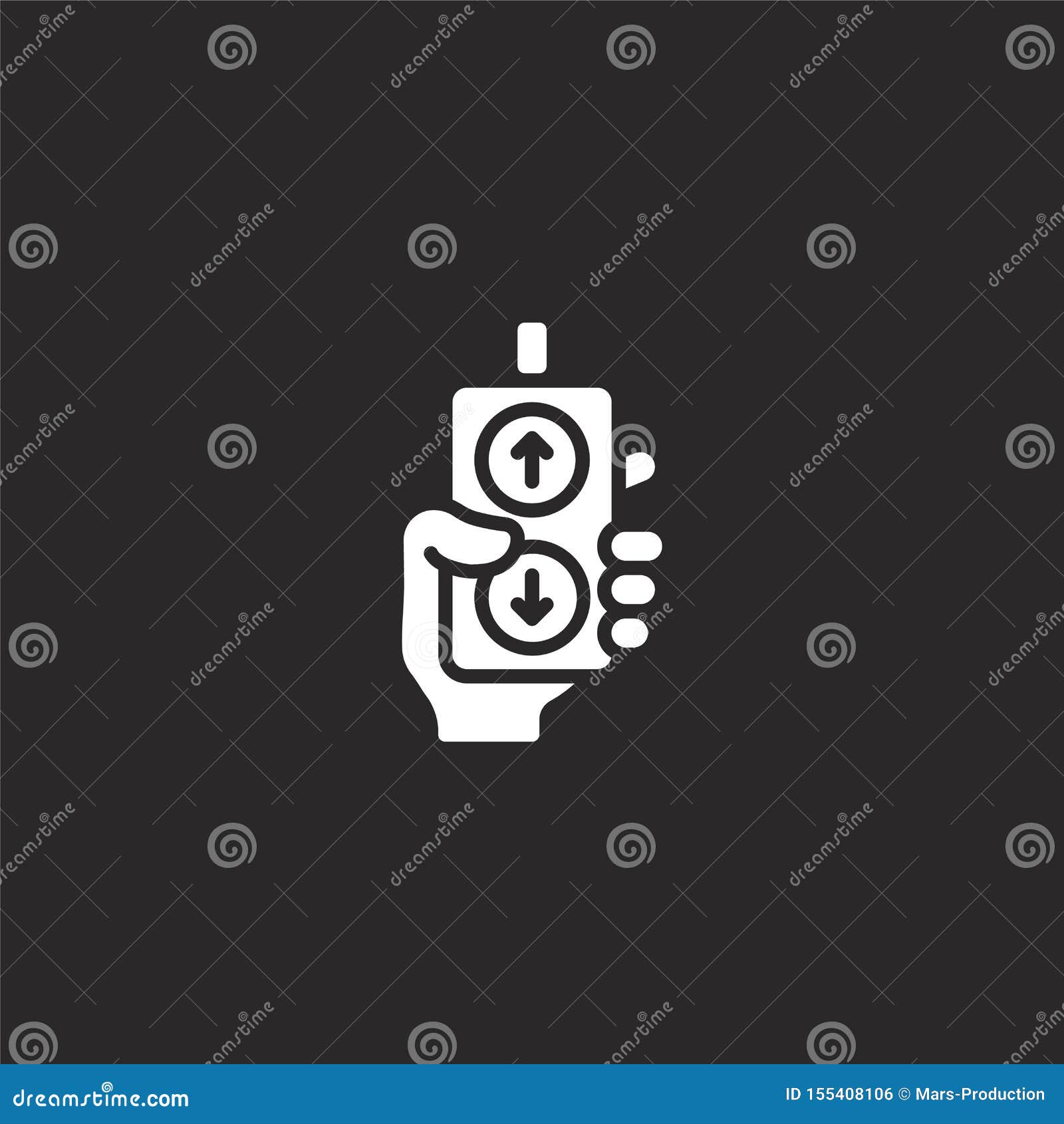 Winch Icon. Filled Winch Icon for Website Design and Mobile, App ...