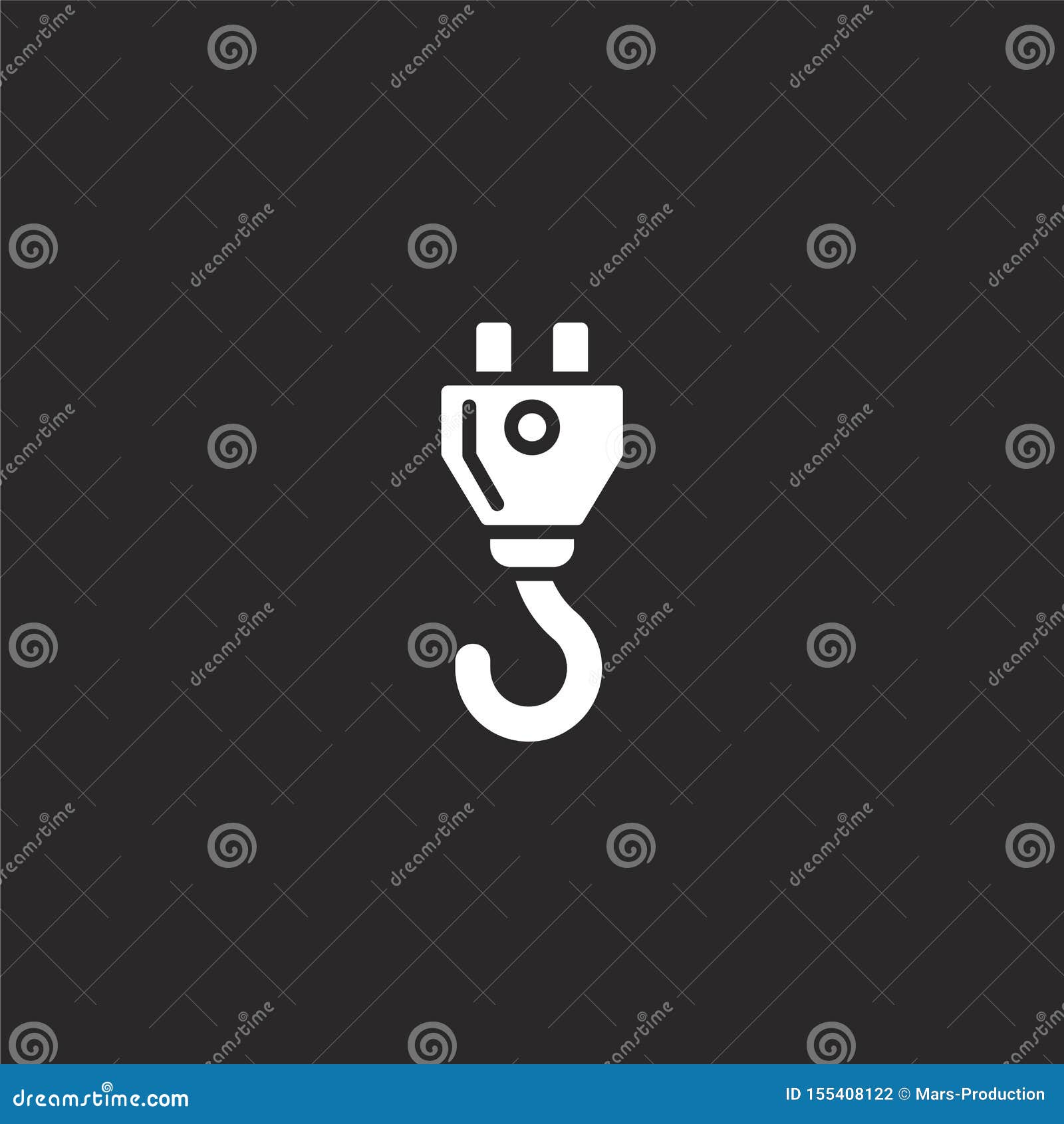 Winch Icon. Filled Winch Icon for Website Design and Mobile, App ...