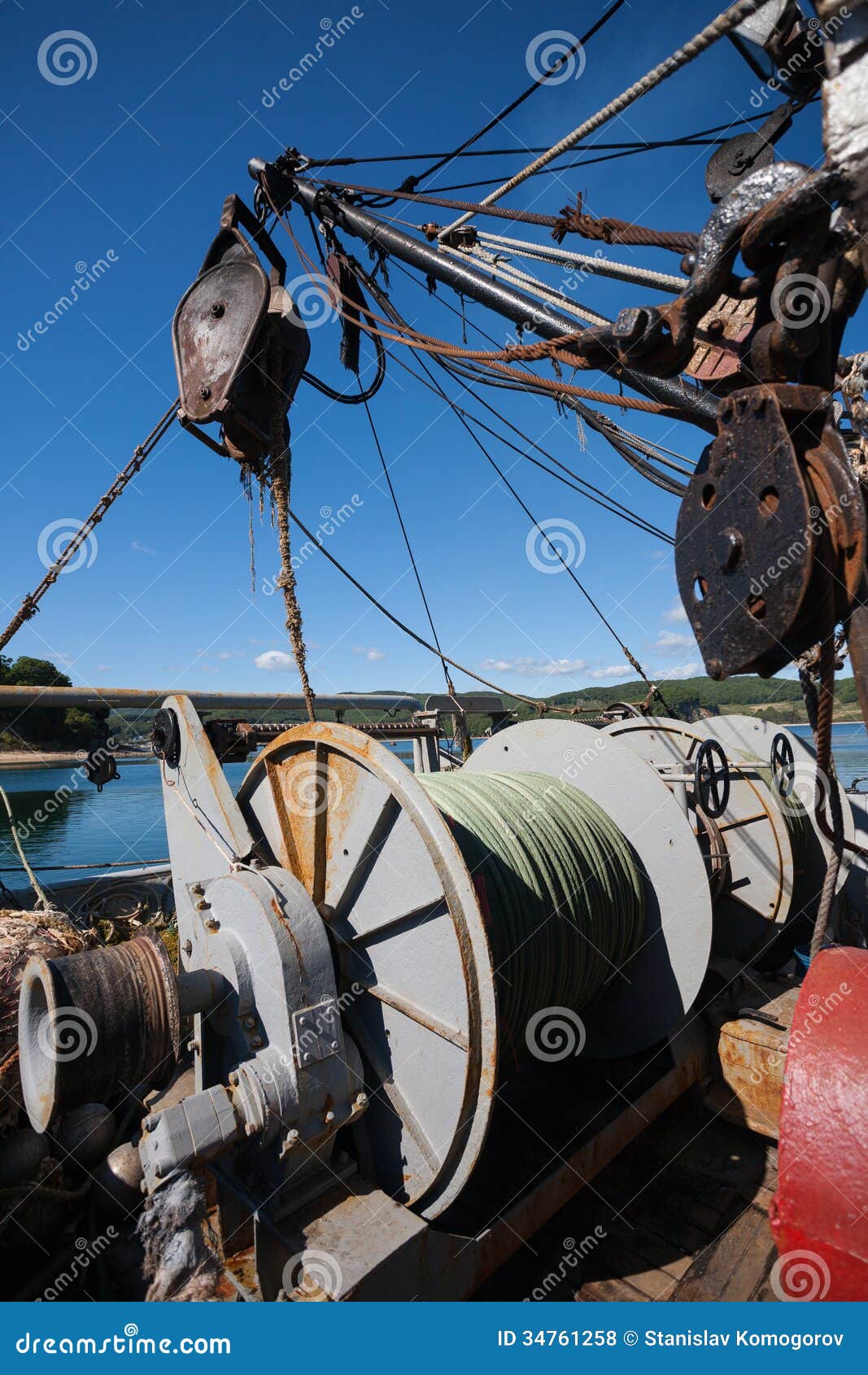 Trawl Winch Royalty-Free Stock Photo | CartoonDealer.com #191680983
