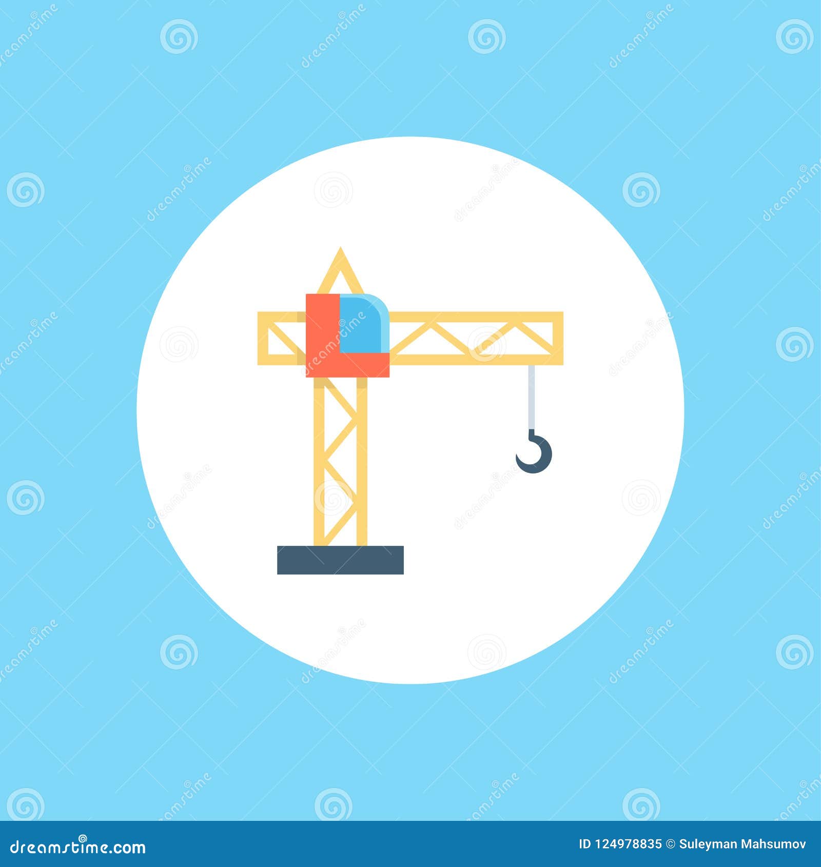 Winch Vector Icon Sign Symbol Stock Vector - Illustration of pulley ...