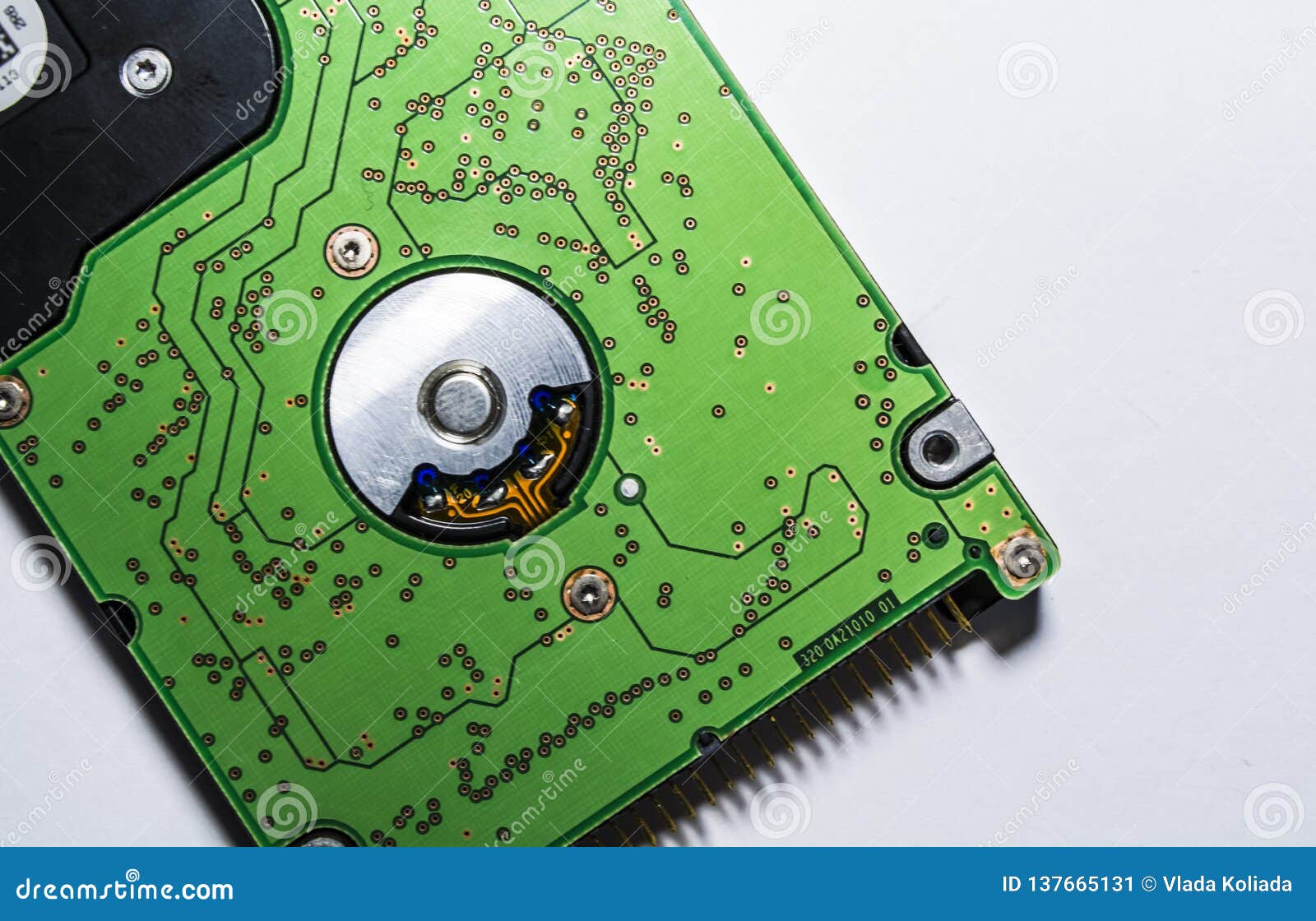 Winchester of Green Color. Hard Drive. Motherboard. Computer Spare ... Winchester of Green Color. Hard Drive. Motherboard. Computer Spare ...