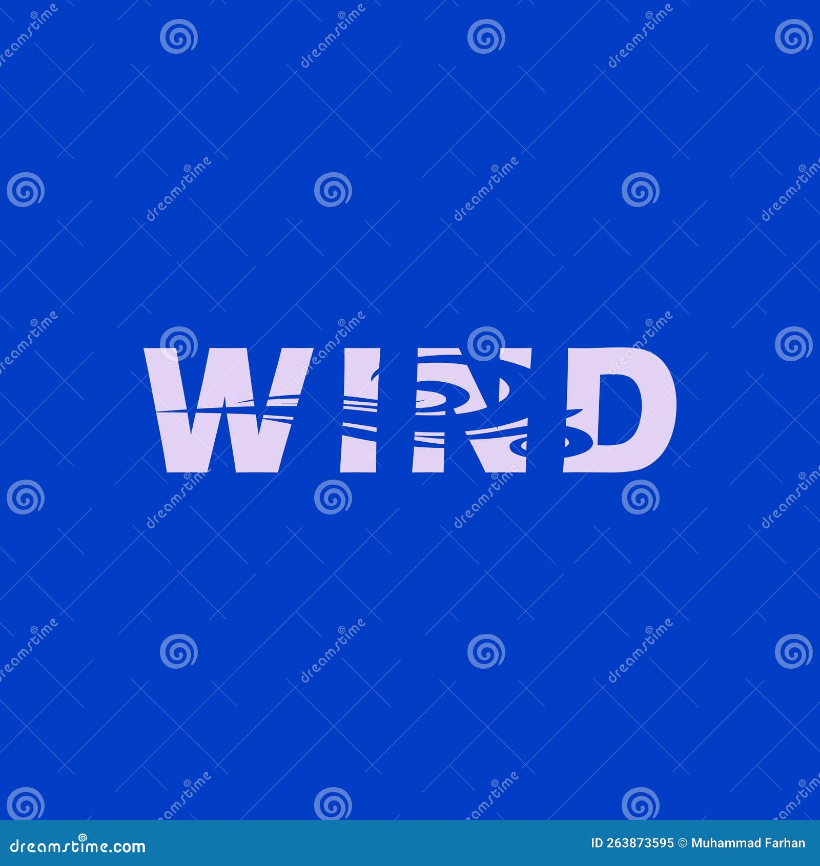 Wind Word Logo, Wordmark Logo, Wind Icon, Wordmark Design, Typeset ...