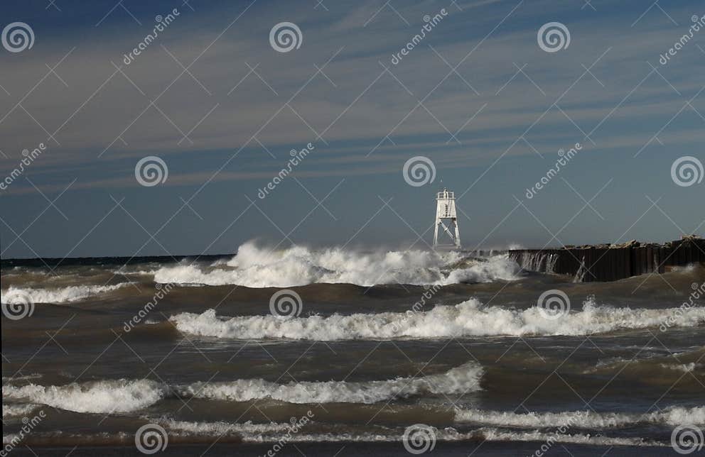 Wind stock image. Image of whitecaps, lake, wild, superior - 667489