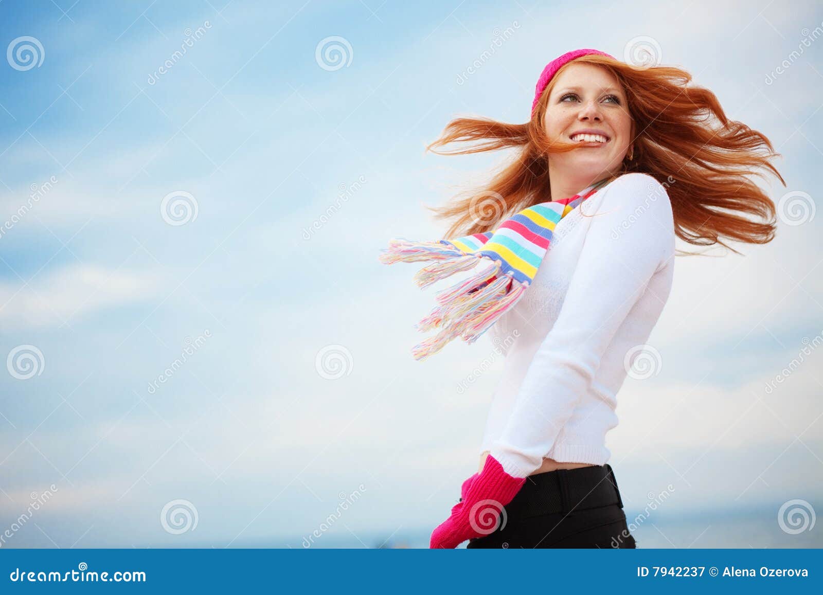 Wind stock image. Image of outdoor, happiness, colored - 7942237