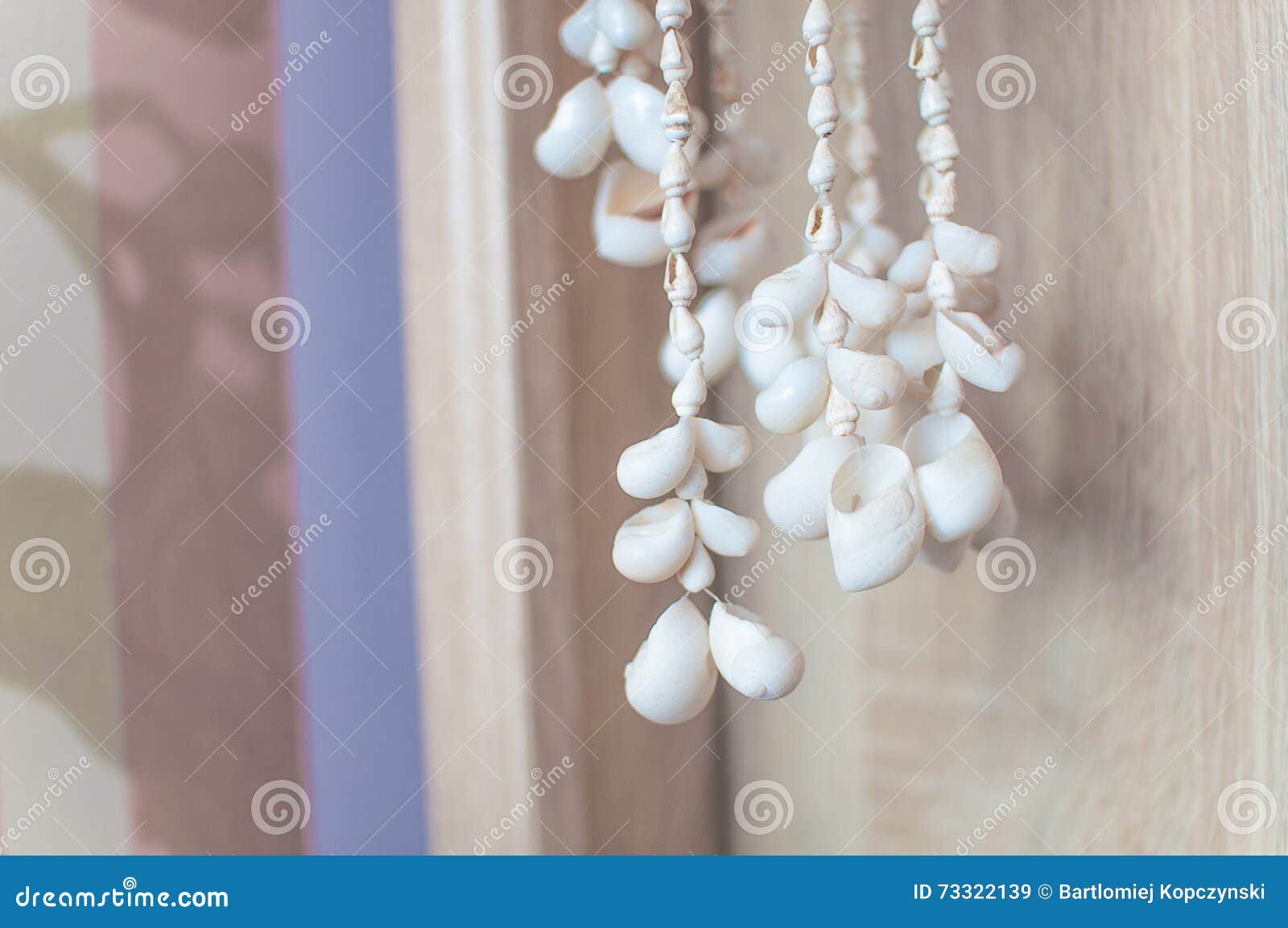 Wind bell shell stock image. Image of beauty, natural - 73322139
