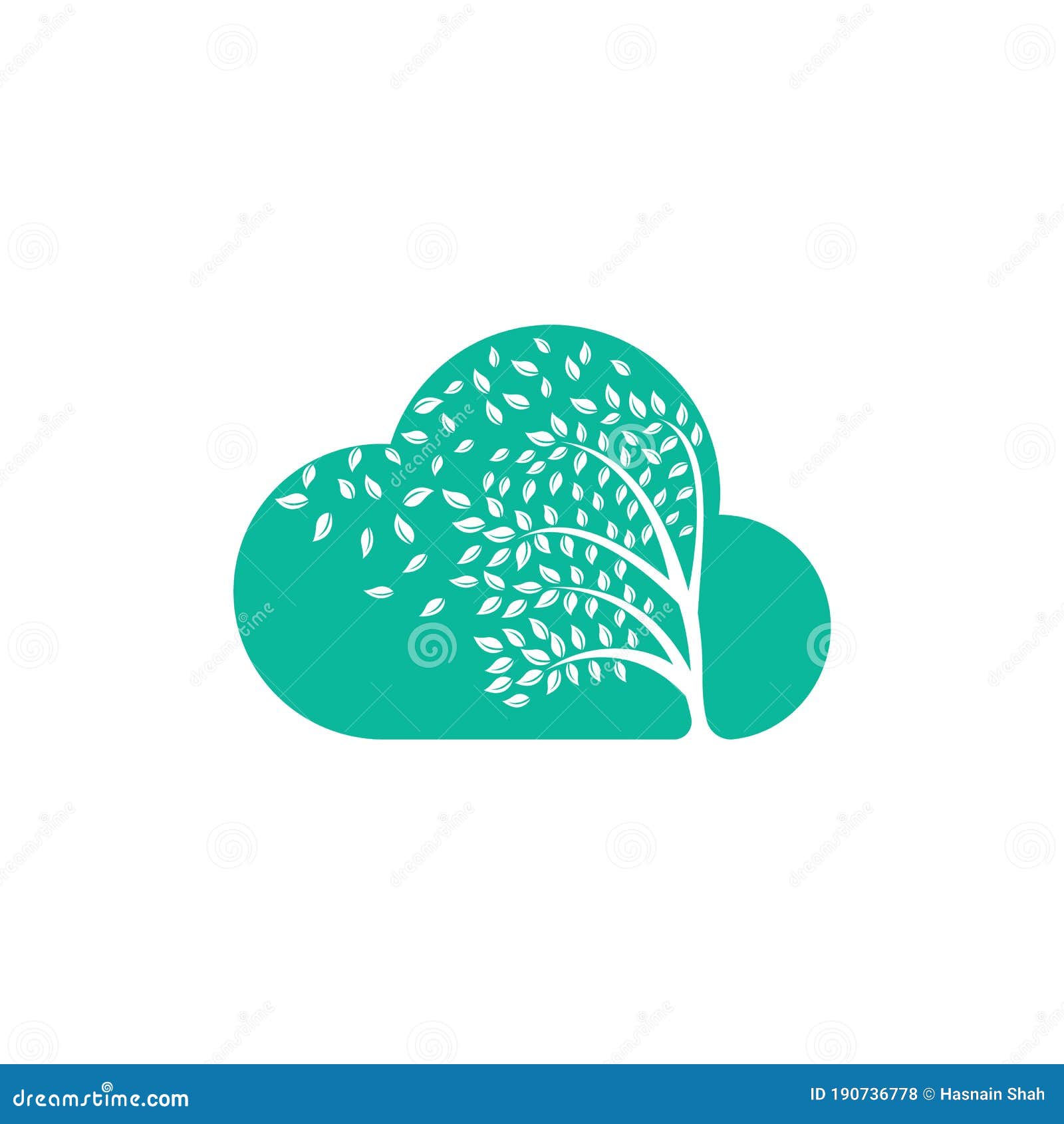 Wind Blowing through Leafs. Stock Vector - Illustration of ecology ...
