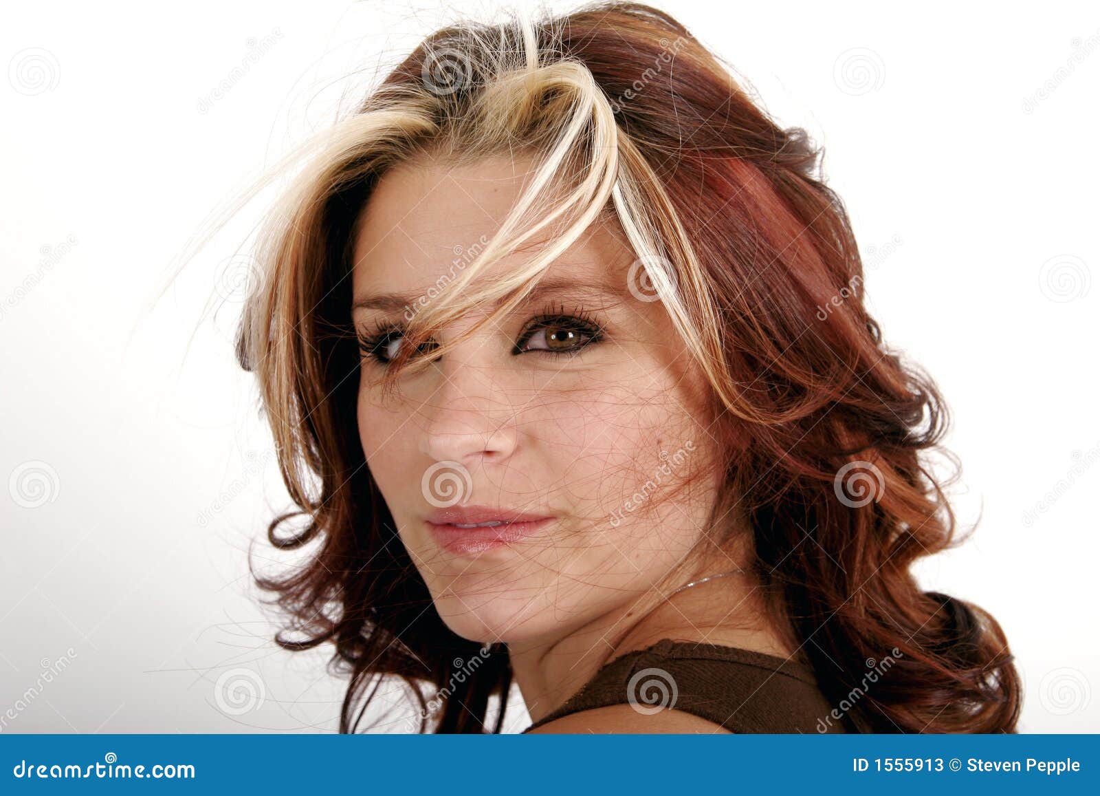 WInd blown stock image. Image of people, fashion, beautiful - 1555913