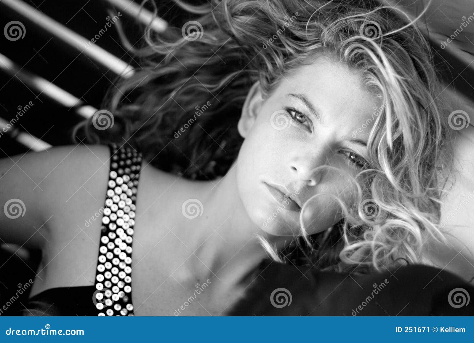 Wind blown woman stock image. Image of wavey, outdoors - 251671