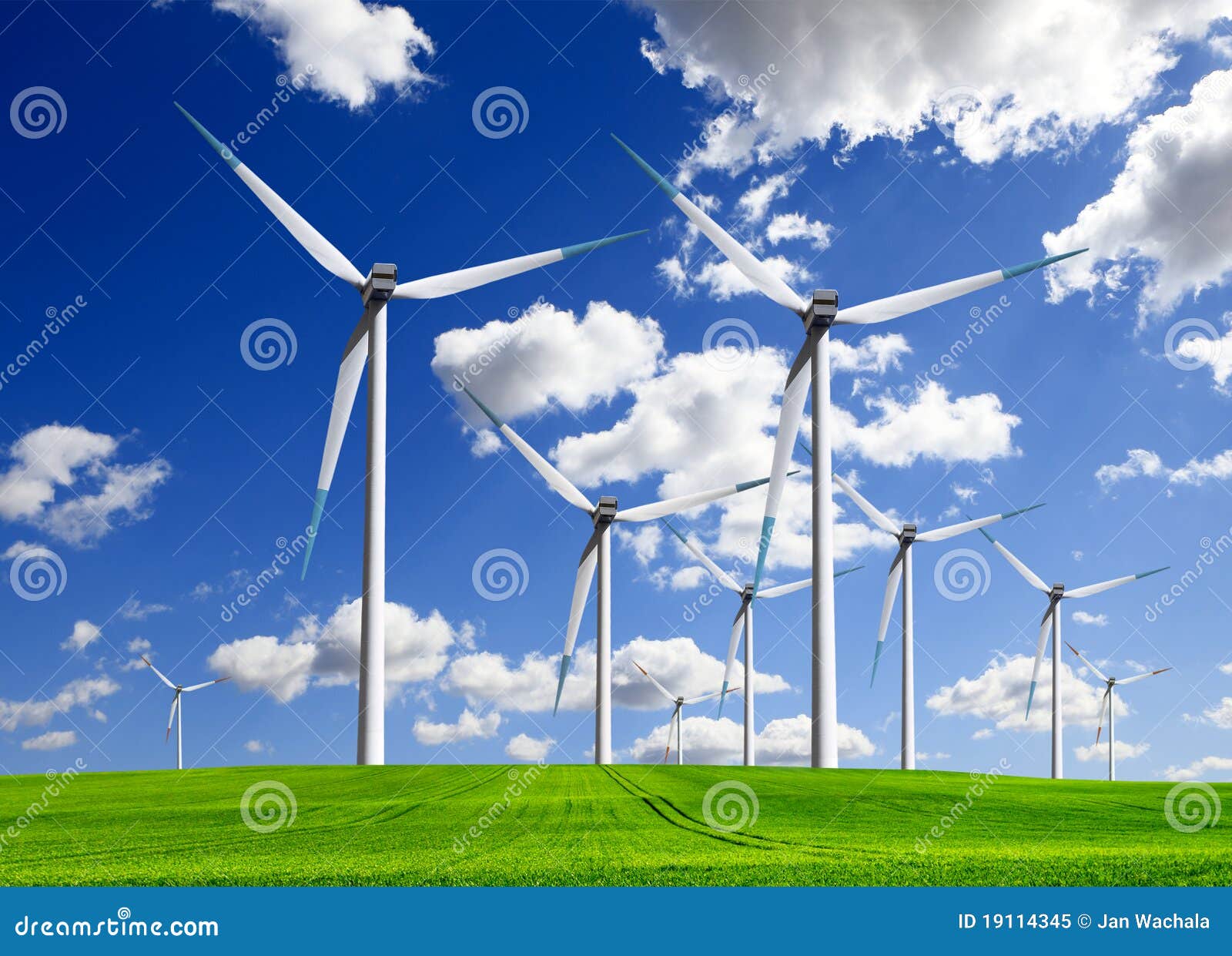 Wind of change stock image. Image of mill, green, nature - 19114345