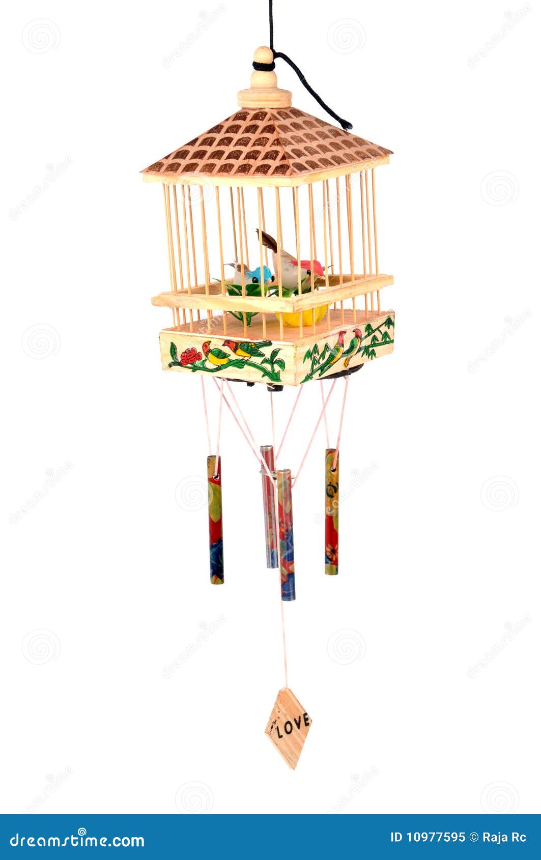 Wind chime stock image. Image of music, antique, musical - 10977595