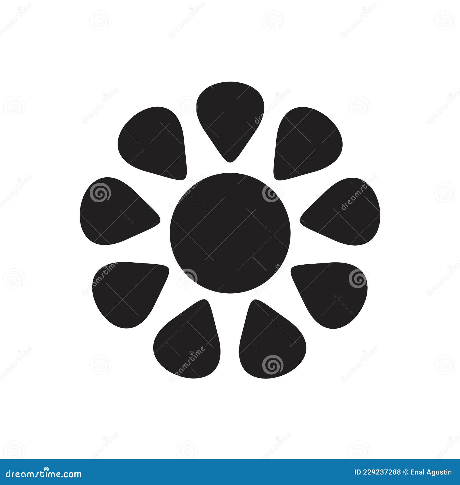 Wind Circle Vector Logo Design Stock Vector - Illustration of power ...