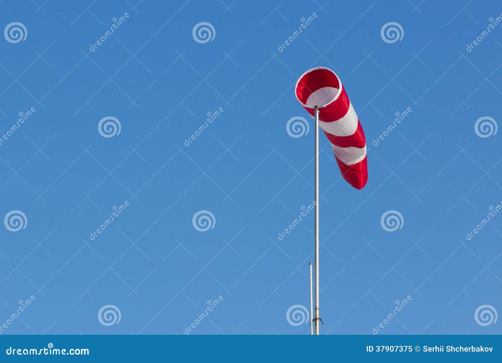 Wind cone stock image. Image of airsock, outdoors, meteorology - 37907375