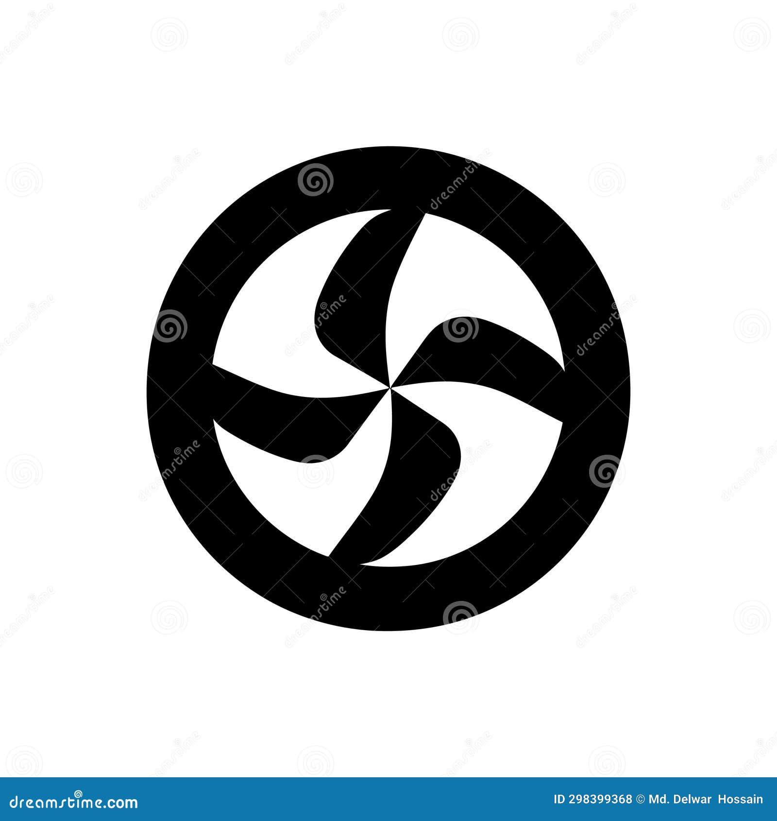 Wind And The Direction Of The Flow Of Cold And Warm Air. A Set Of Icon ...