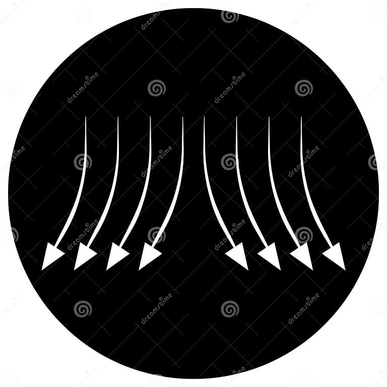 Wind direction icon vector stock vector. Illustration of icon - 284555196