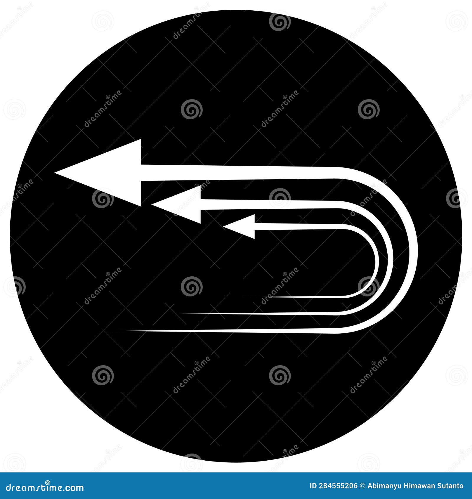 Wind direction icon vector stock vector. Illustration of isolated ...