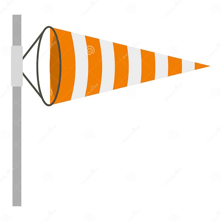 Wind Direction Indicator Icon Isolated Stock Vector - Illustration of ...