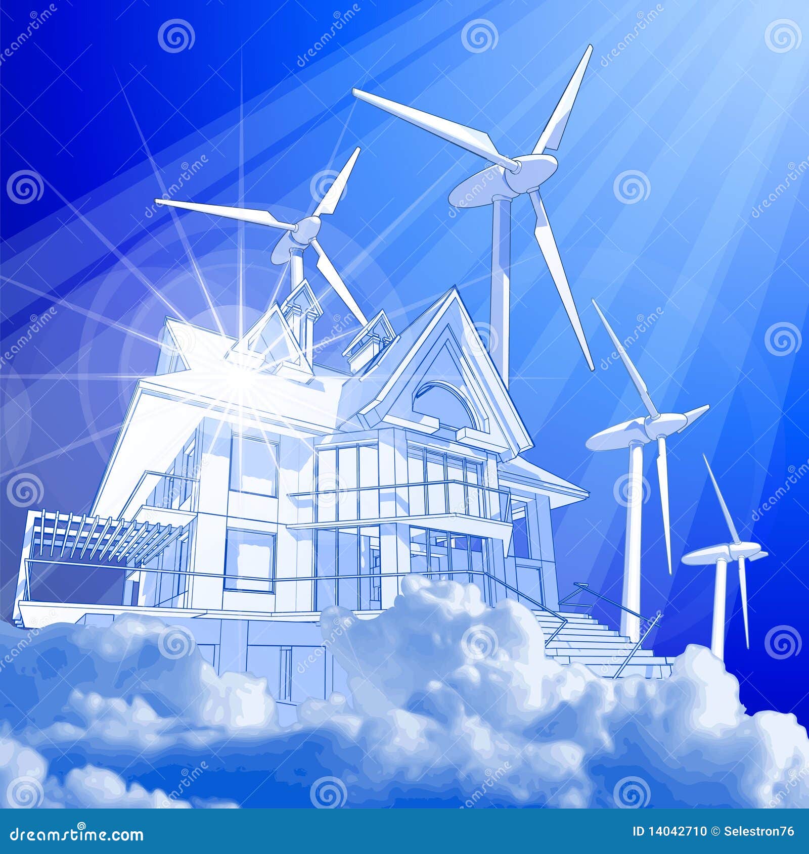 Wind Driven Stock Illustrations – 258 Wind Driven Stock Illustrations ...