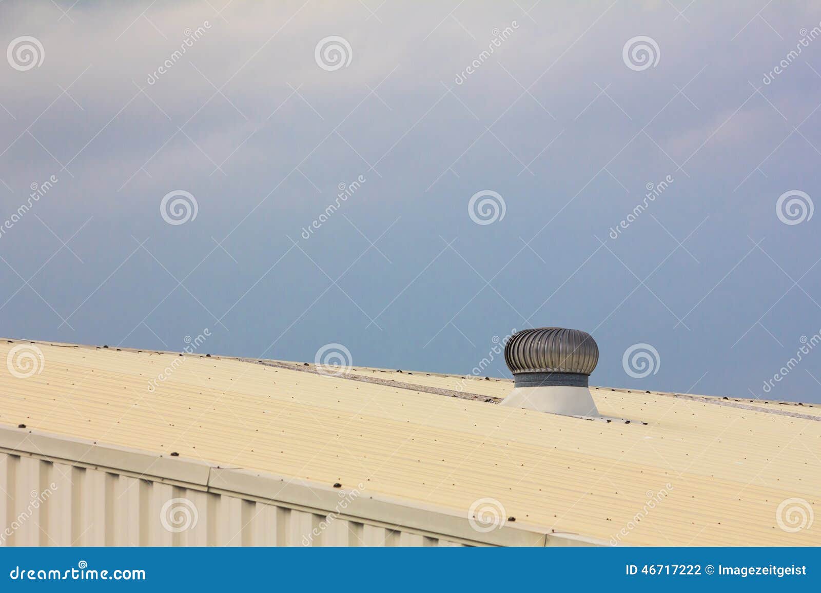 Wind Driven Rooftop Ventilator Stock Photo - Image of rooftop, climate ...