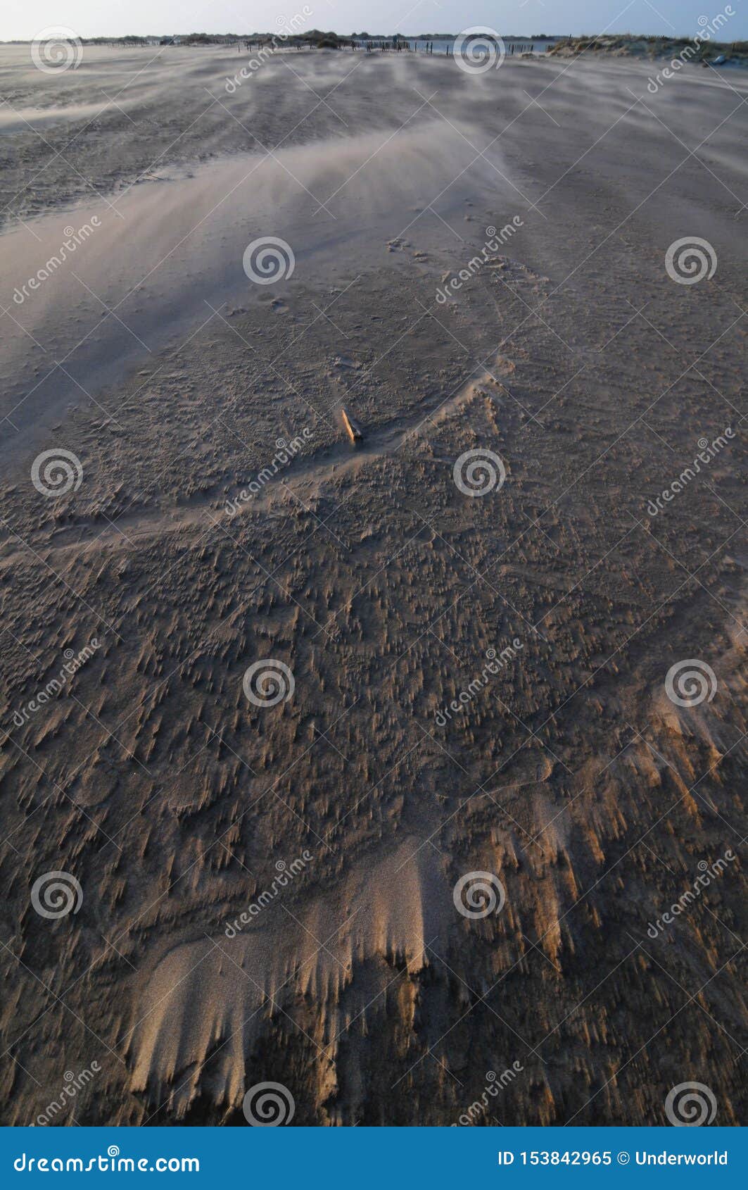 Wind Effects Over the Sand in a Desert Stock Image - Image of beautiful ...