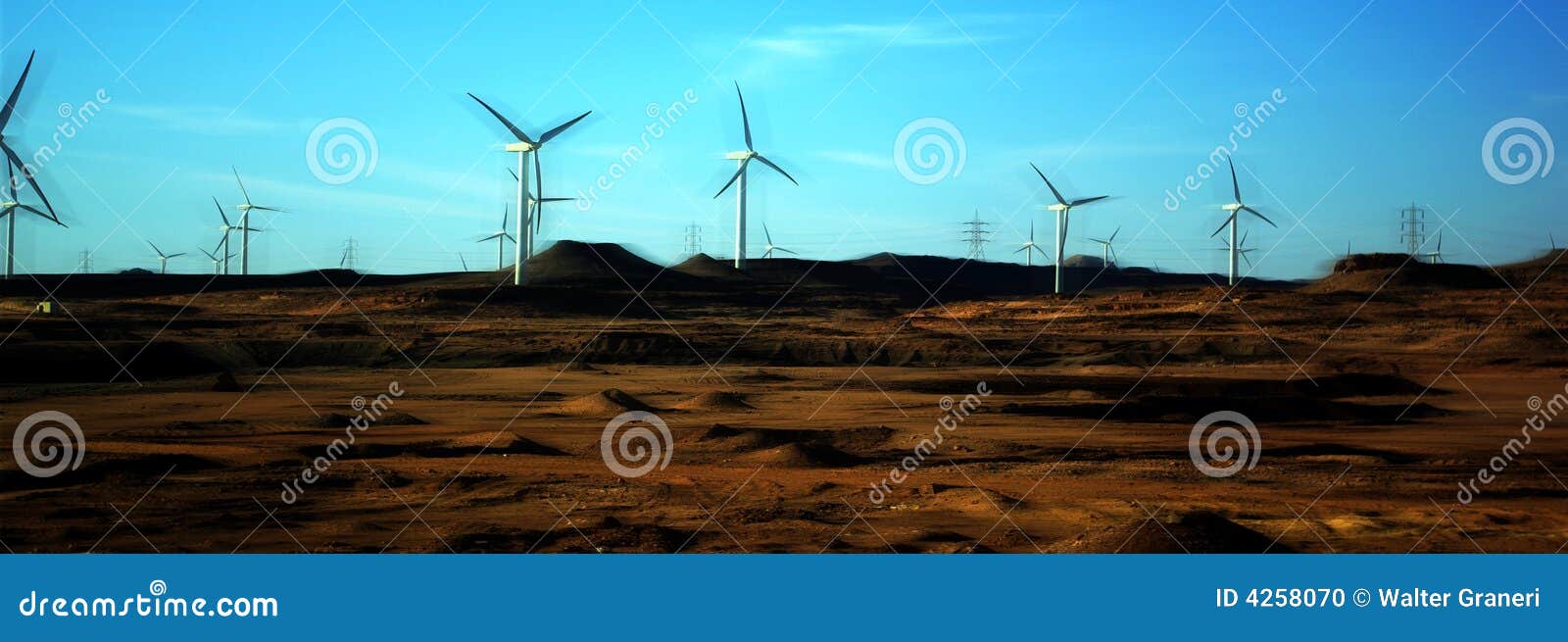 Wind energy stock photo. Image of wind, egypt, engineering - 4258070